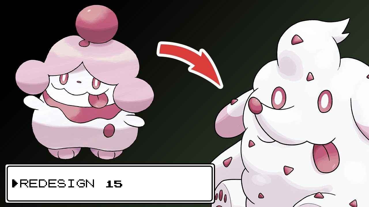 SLURPUFF, the Cotton-Candy Poodle | Redesign #15 - YouTube
