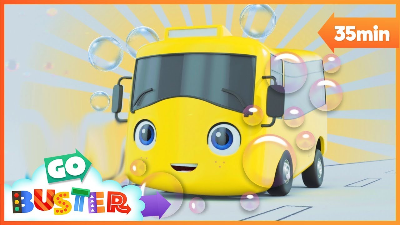 Buster's Bubble Bath | Story Time! | Go Buster Official | Nursery ...
