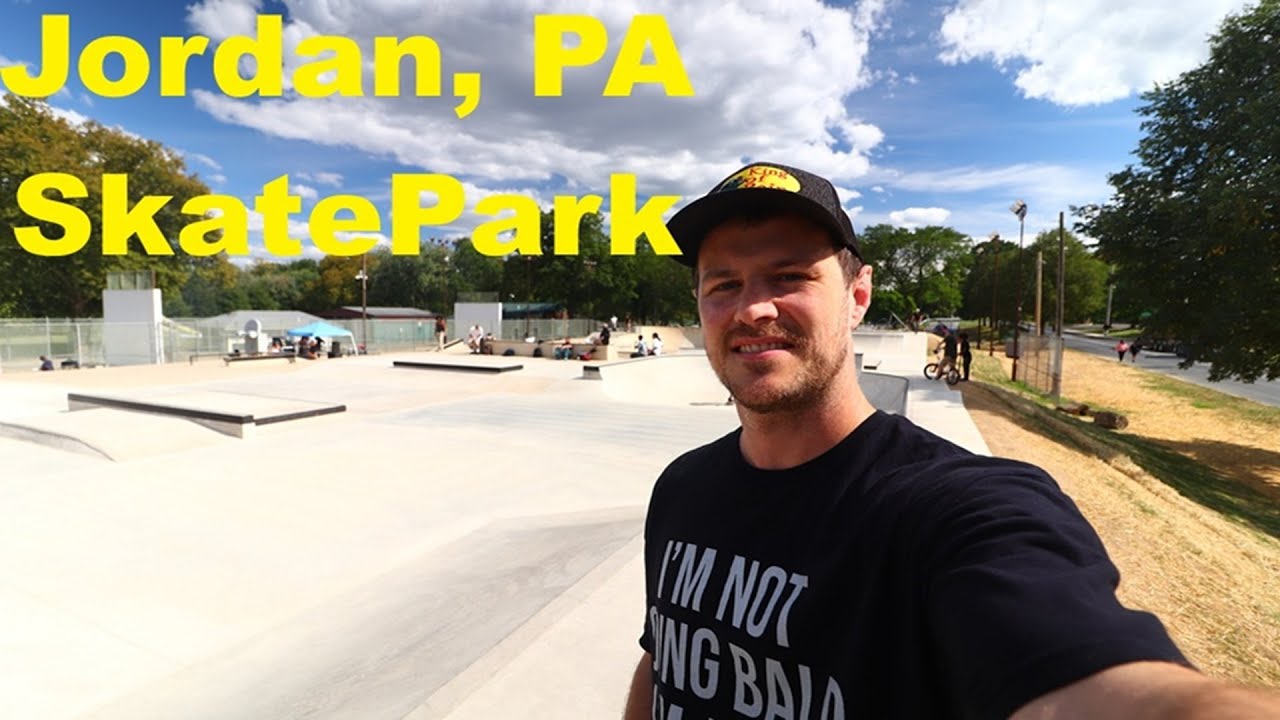 Jordan, PA Skate Park, Huge park with a lot going on! - YouTube
