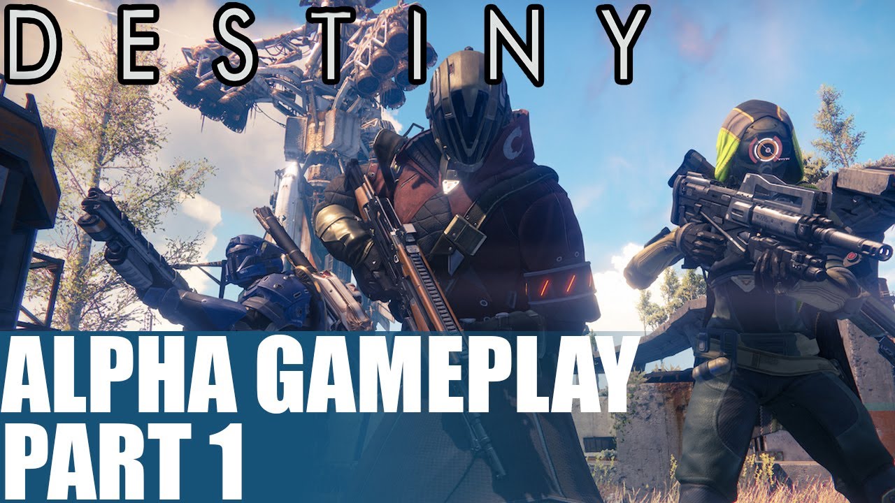 Destiny Alpha Gameplay - Options, Character Creation, Gameplay ...