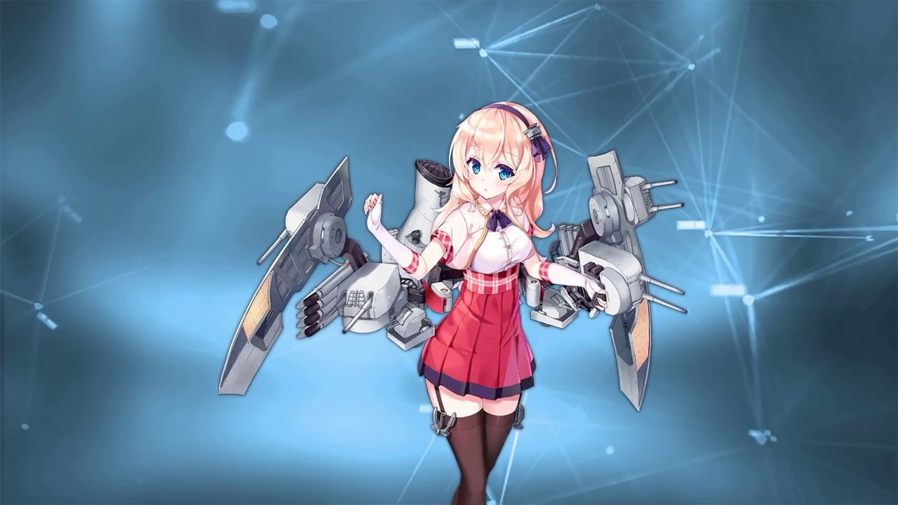 Azur Lane アズールレーン 碧蓝航线 利安得 改造 利安得级轻巡洋舰1号舰 HMS Leander リアンダー G281 - YouTube