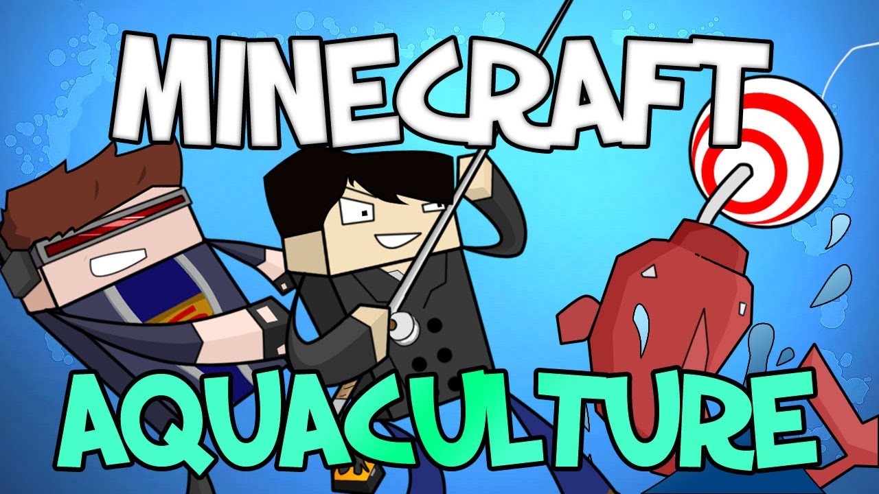 Minecraft Mod Showcase : Aquaculture Mod - YouTube