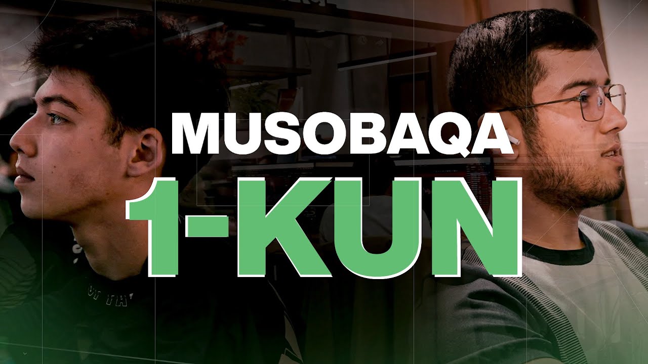 HBS Academy Musobaqasi 1-kun! - YouTube