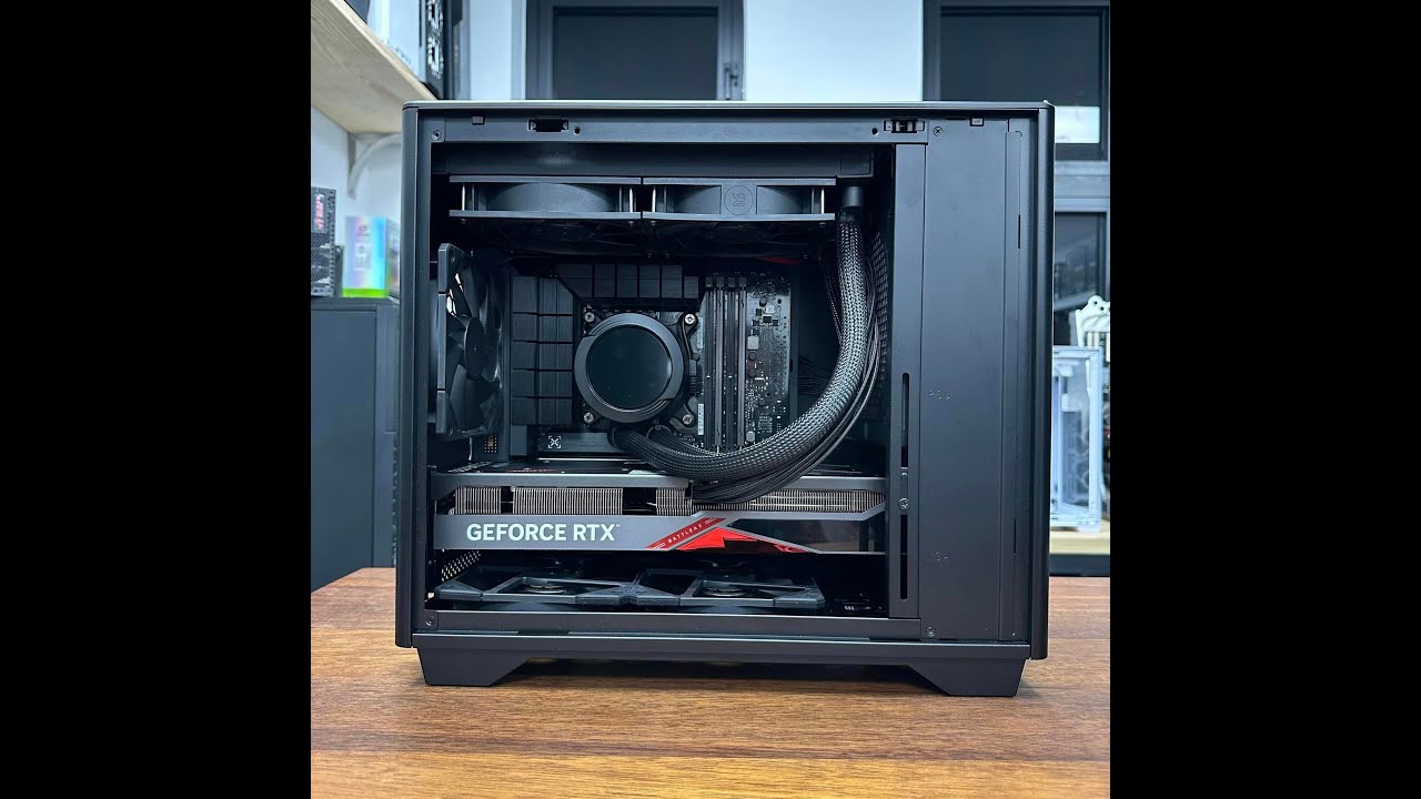 Inwin A3 x Asus B760M-BTF: combo for minimalism PC build - YouTube