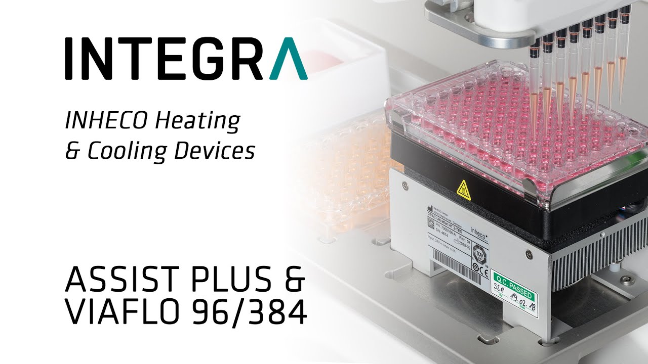 INHECO Heating & Cooling Devices on ASSIST PLUS and VIAFLO 96/384 - YouTube