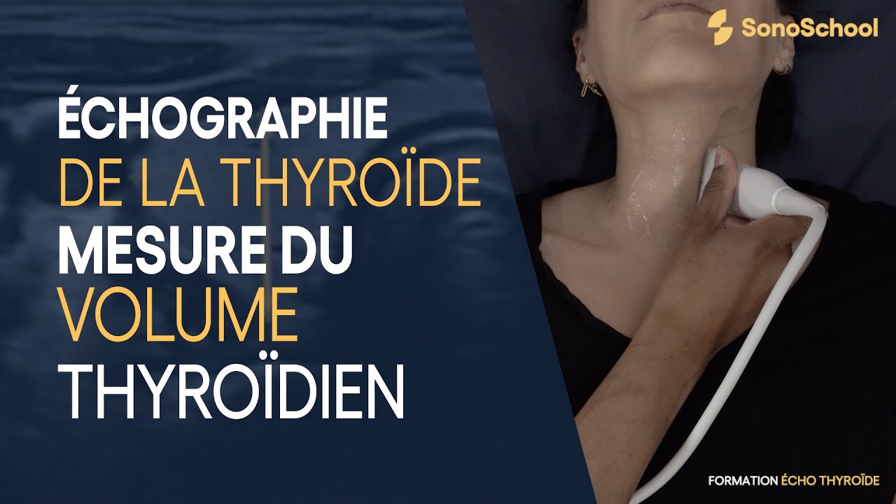 Échographie de la thyroïde : comment mesurer le volume thyroïdien ...