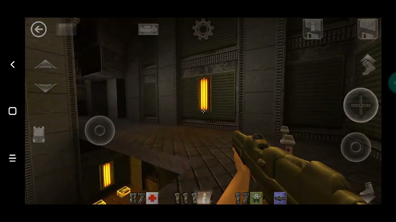 Quad Touch Quake 2 Android coop server enseñandole a jugar a nati parte ...