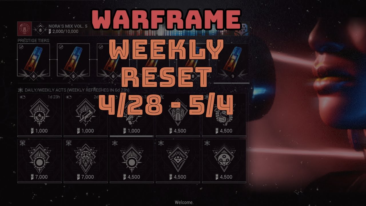 Warframe Weekly Reset! | Octavia?! Burston Incarnon! | 4/28 - 5/4 - YouTube