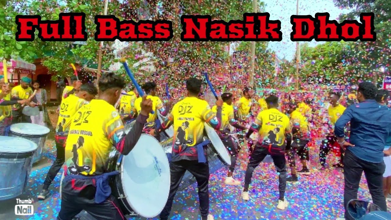 Kerala full bass Nasik Dhol performance | Dhol djz - YouTube