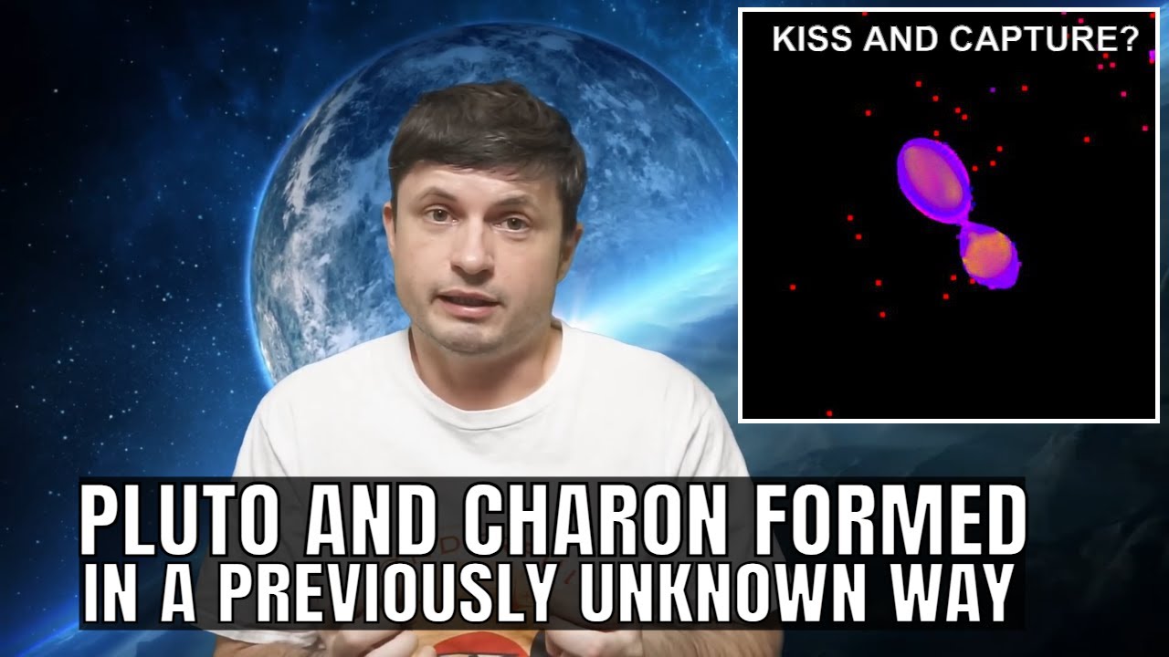 Pluto and Charon Were Formed in a Very Bizarre Kissing Collision - YouTube