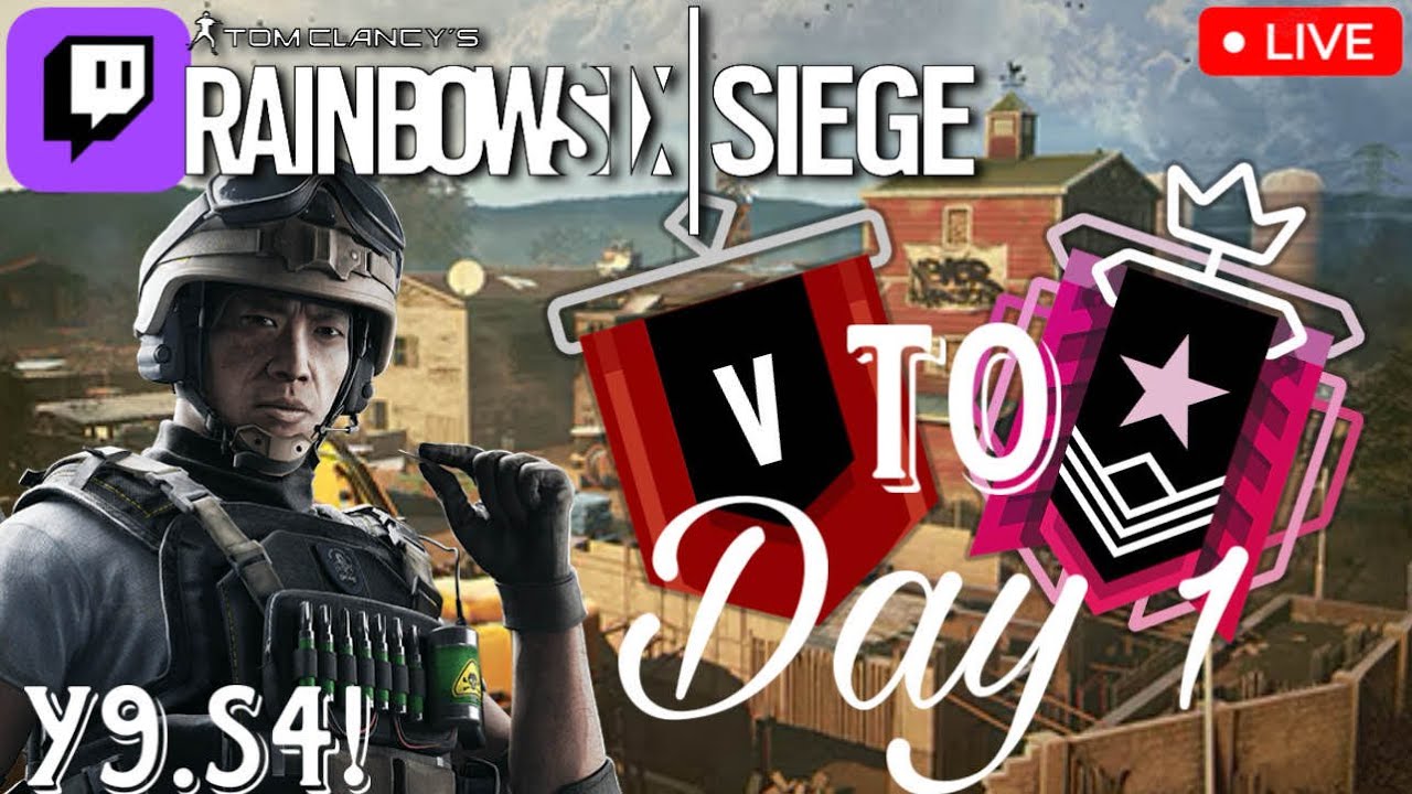 Rainbow 6 Siege Twitch Stream (From Copper to Champion Day 1!) (Y9.S4 ...