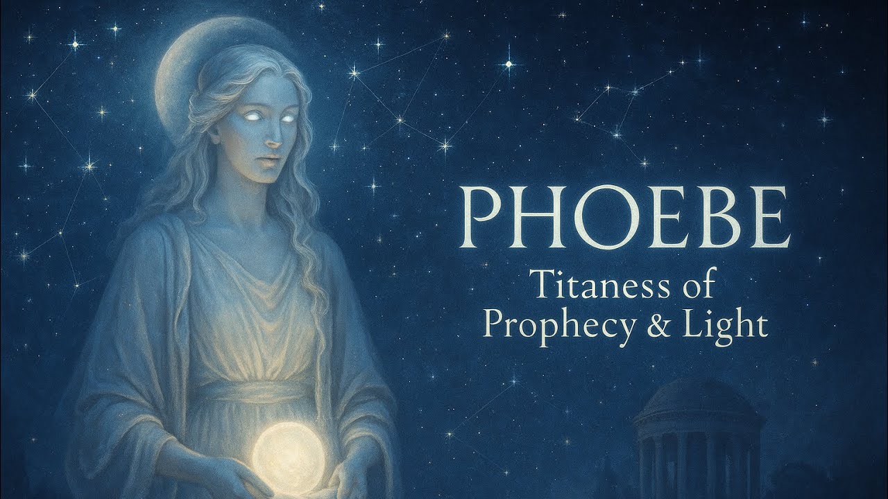 Phoebe : Goddess of Bright intellect and Prophecy | First generation ...