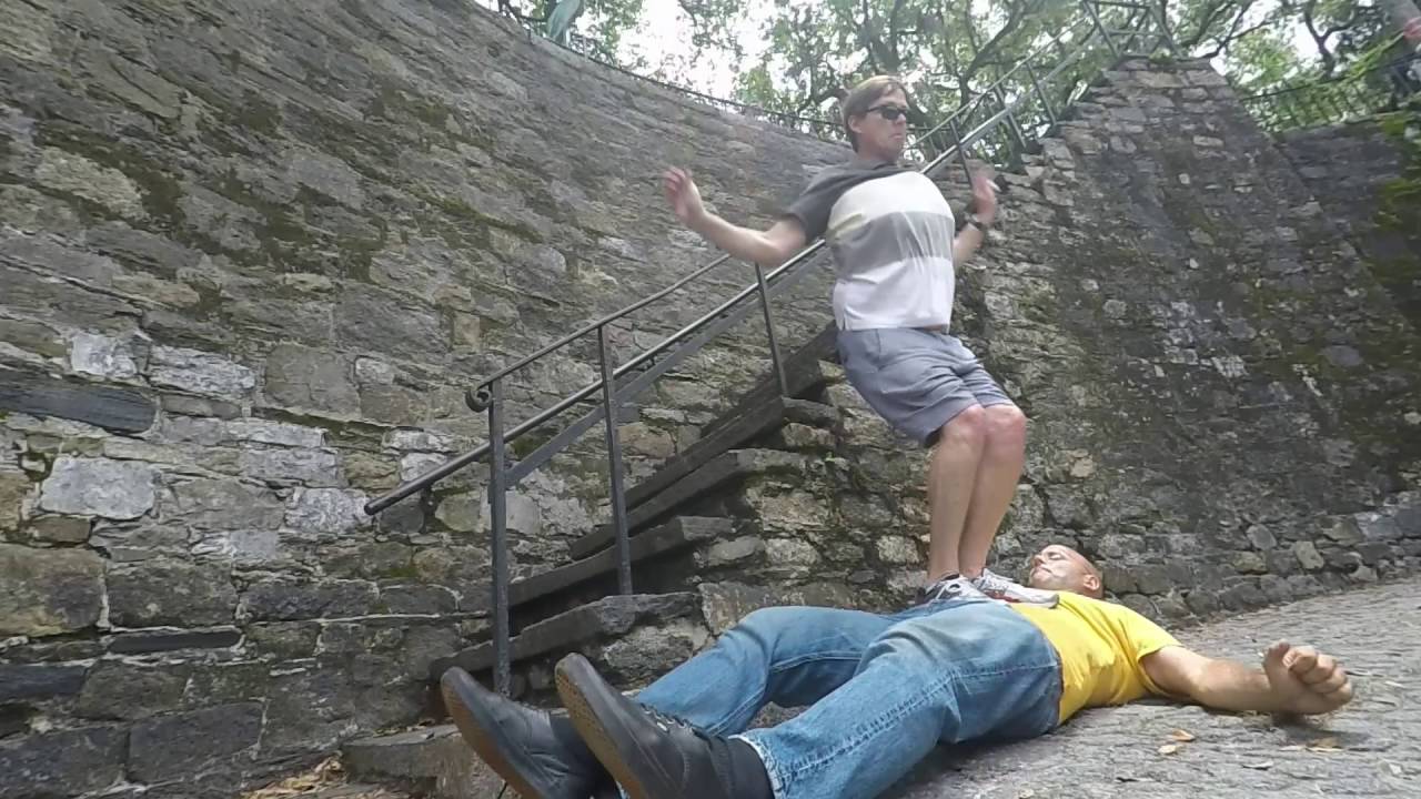 The Stairs of Death - Savannah - Jump On John - YouTube