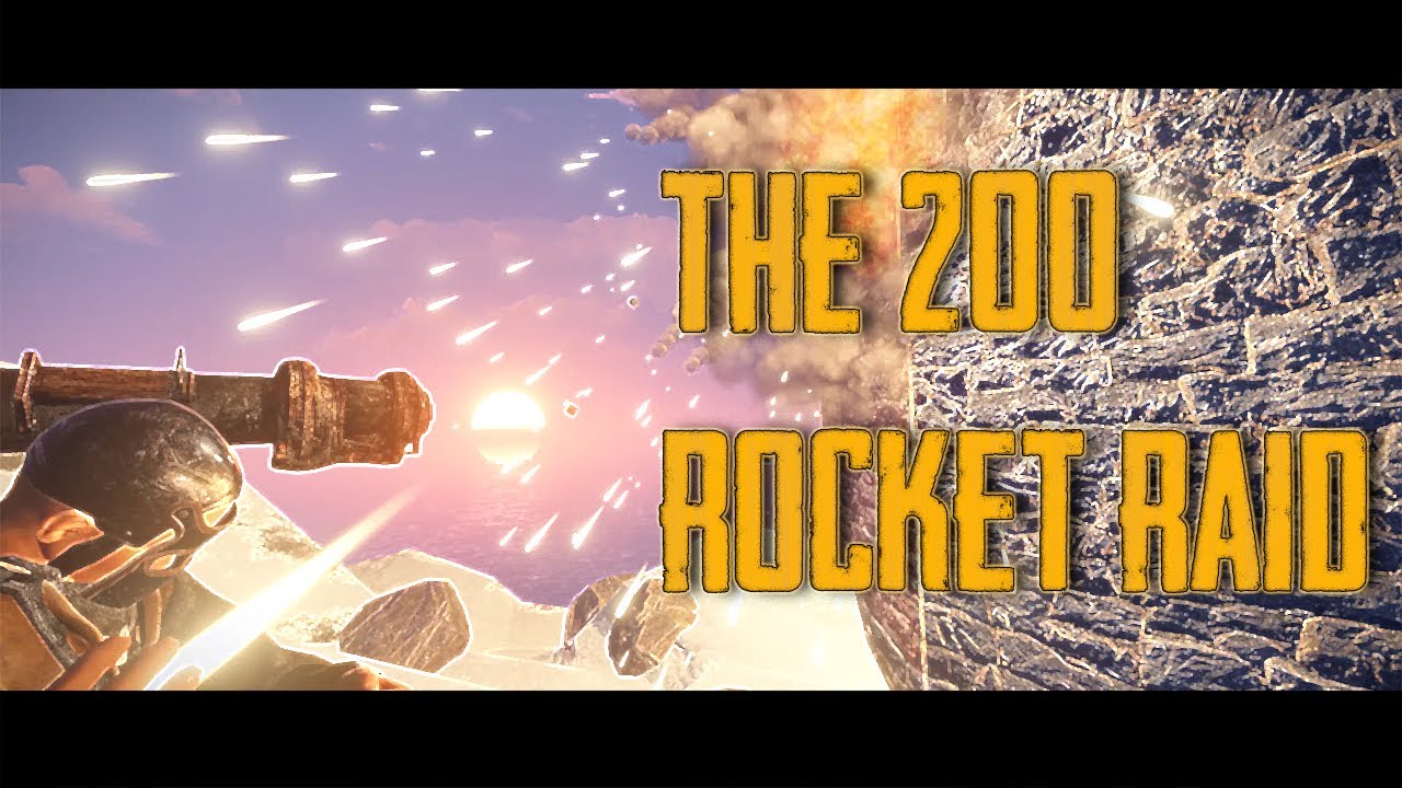 The 200 Rocket Raid on one of the BIGGEST RUST CLAN | Vanilla Rust ...