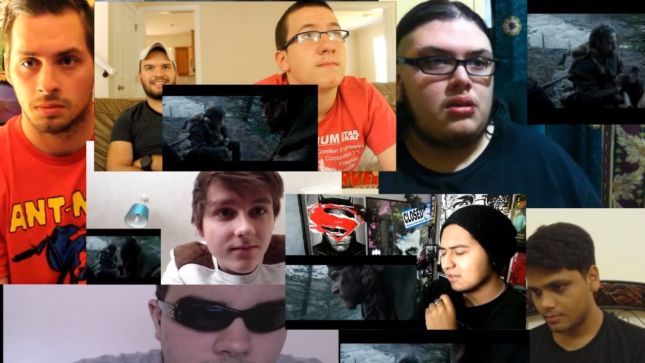 The Revenant Trailer REACTION MASHUP! - YouTube