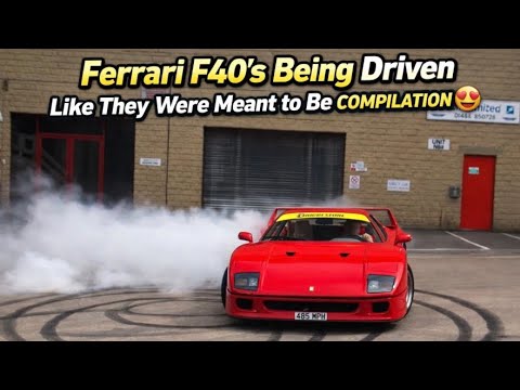 F40’s Being Driven Like They Were Meant to Be Compilation 😍 - YouTube