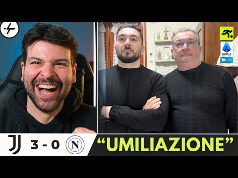 JUVENTUS NAPOLI 3-0 | TIFOSI NAPOLETANI DISTRUTTI: “ADDIO SCUDETTO…” | TIFOSIAMO