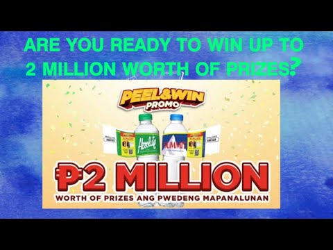 PAANO SUMALI AT MANALO SA ABSOLUTE AT SUMMIT'S PEEL & WIN PROMO - YouTube
