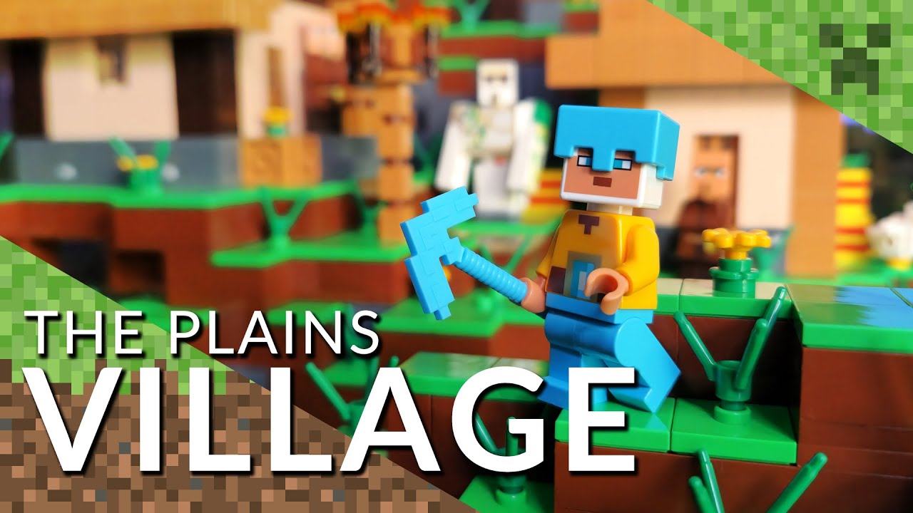 The Plains Village | Lego Minecraft World | MOC - YouTube