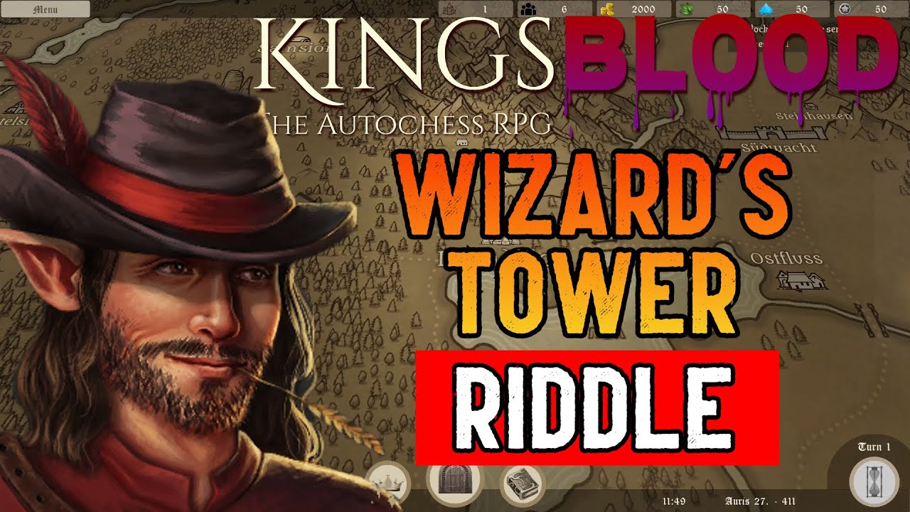 How To Solve Porry Riddle (Wizard's Tower In The Lake Near Daradalor ...