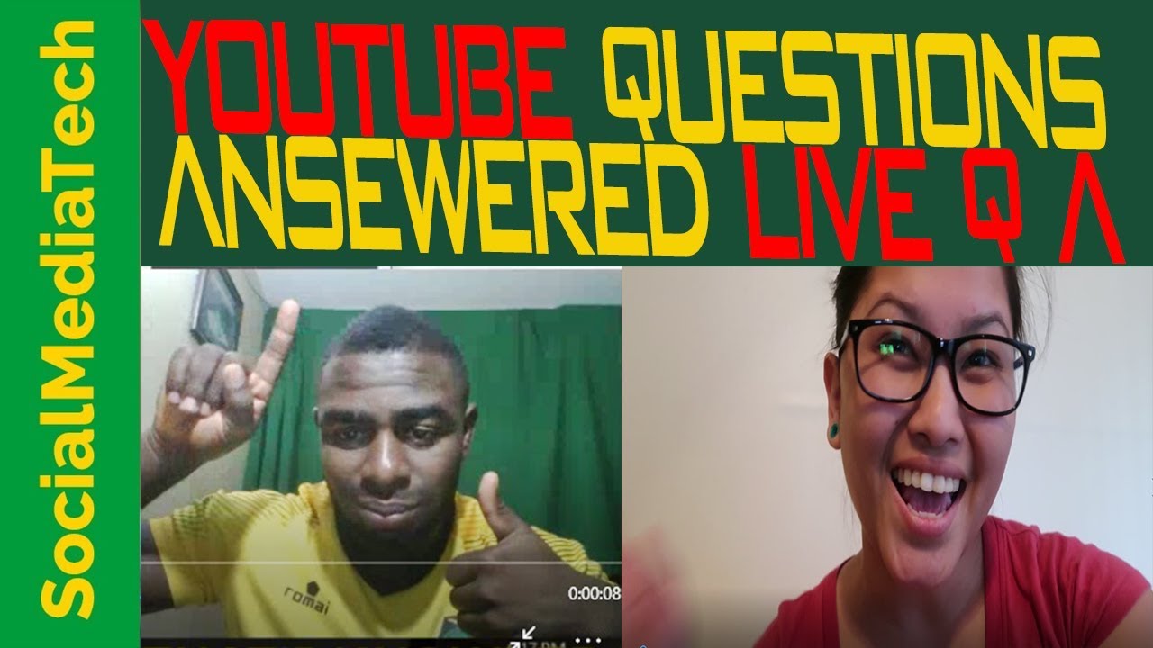 Youtube Questions Answered Live Q And A - Channel Review And More - YouTube