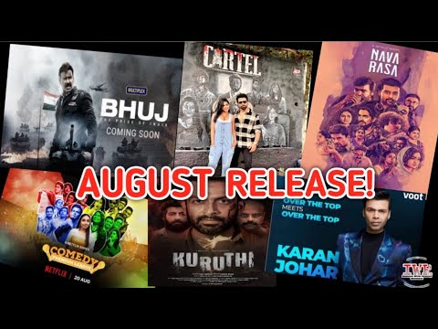 List Of Web series and Films Releasing on August 2021 On OTT Platform|Indian Web series Review