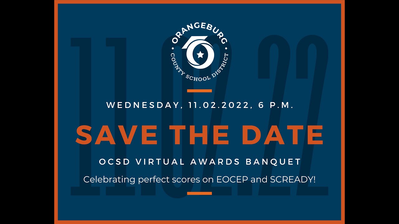 OCSD Virtual Awards Banquet - YouTube
