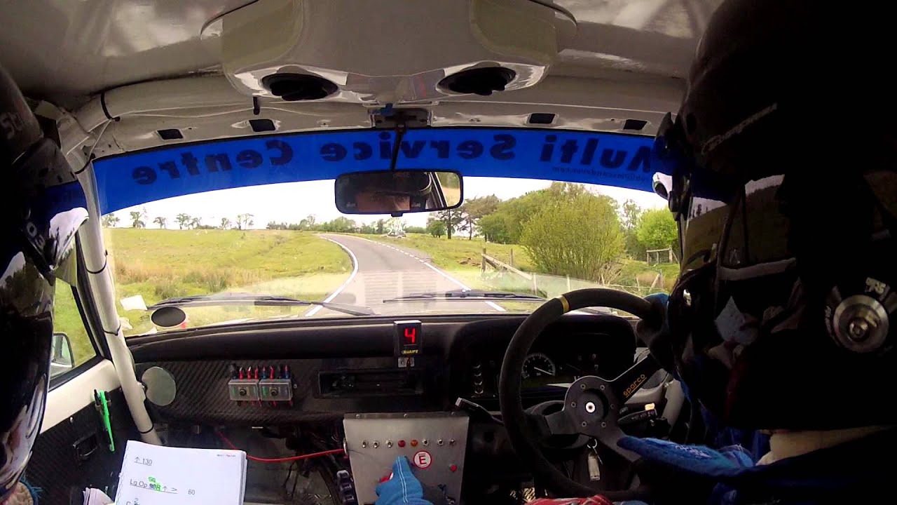 Another Epynt stage with a crash - YouTube