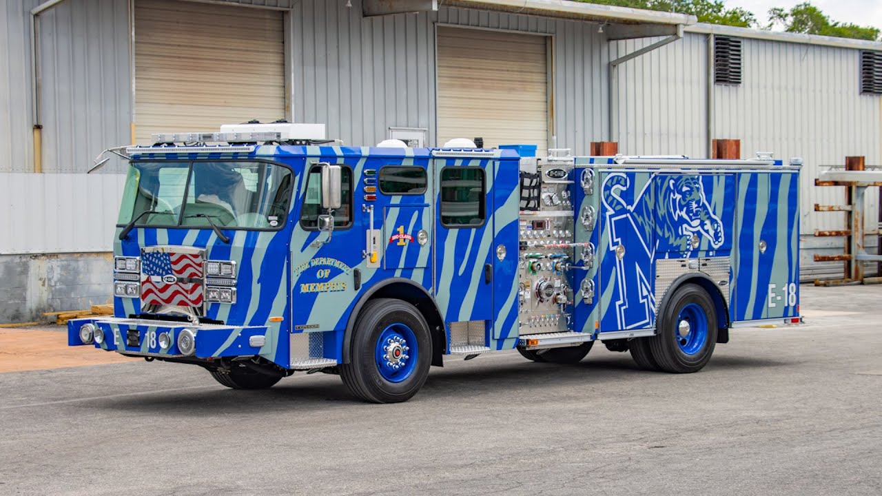 Walk Around of Memphis Fire Department's Custom Tiger Pumper - SO144752 ...