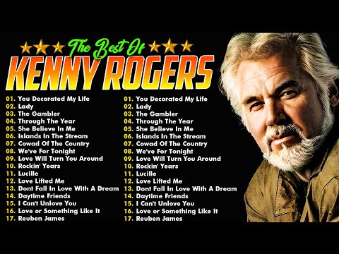 The Best Songs Of Kenny Rogers Nonstop Playlist 🤠 Kenny Rogers Greatest Hits 2025 🌾 You And I, Lady