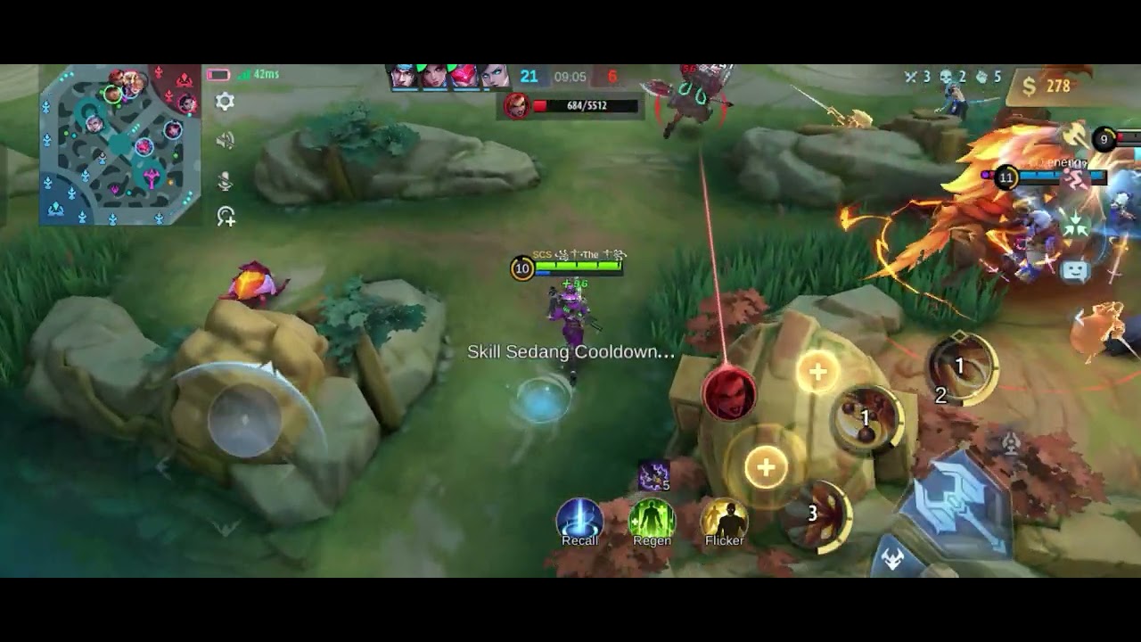 Gameplay Hero clint mobile legend - YouTube