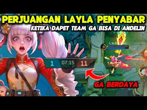 Cara Laylaku Menghadapi Team Kegelapan!! nikmatnya solo ranked di akhir season :) | MLBB Gameplay