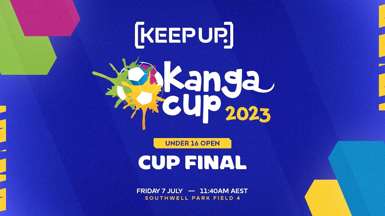 KEEPUP Kanga Cup 2023 | Under 16 Open Cup Final - Gungahlin United FC V ...