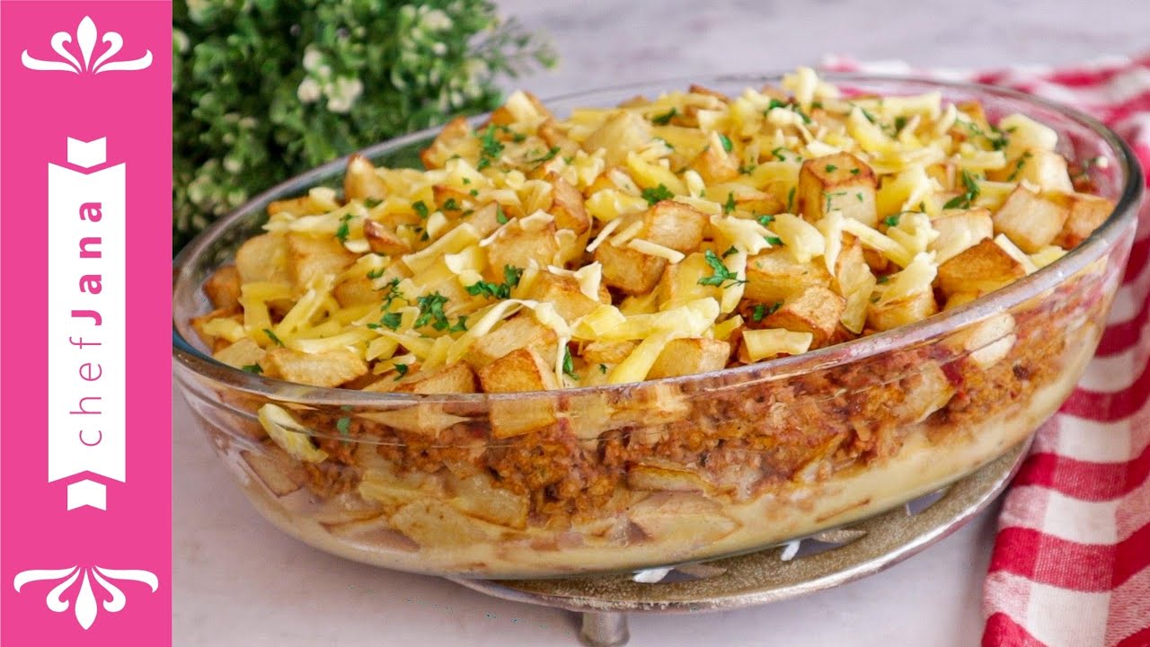 THE BEST VEGAN MEAT & POTATOES CASSEROLE IN THE WORLD! - YouTube