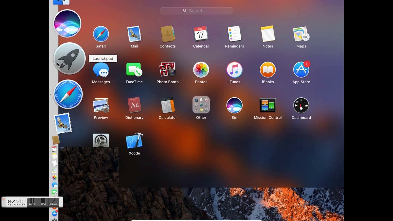 demonstration of access to xcode 8 for class - YouTube