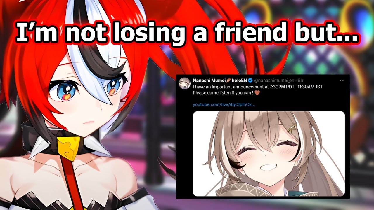 Mumei’s Graduation Announcement Leaves Bae in Tears | HololiveEN - YouTube