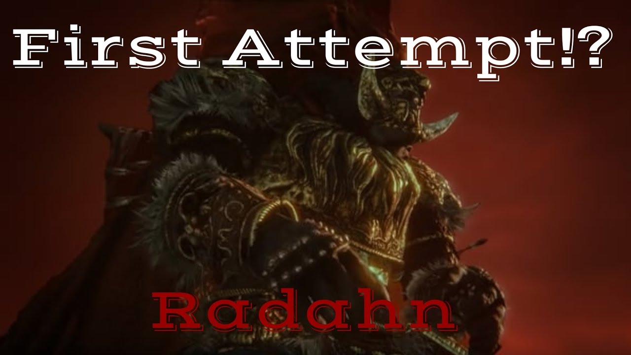 Radahn (Elden Ring) First time fight!!! - YouTube