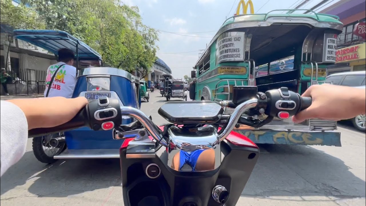 E-BIKE CITY RIDE POV | 60KPH TOP SPEED | JONSON WIDER 500w 60v - YouTube