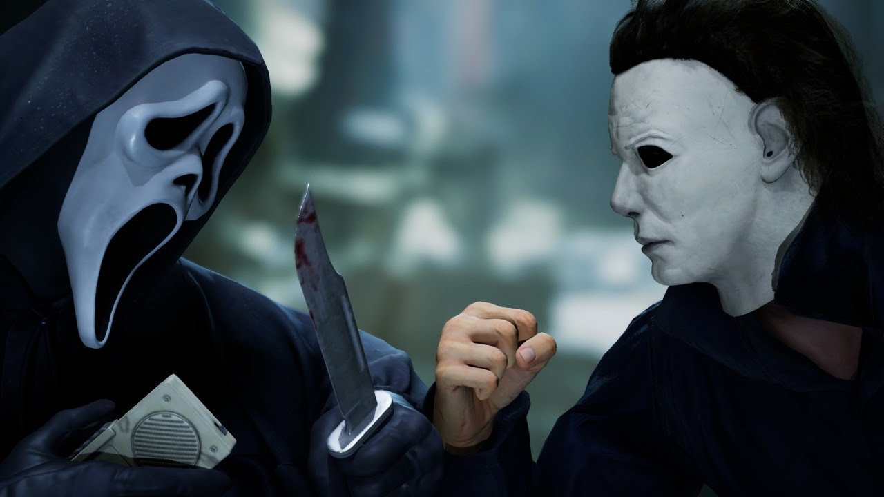 Mortal Kombat 1 - Ghostface Vs Michael Myers - Very Hard - YouTube