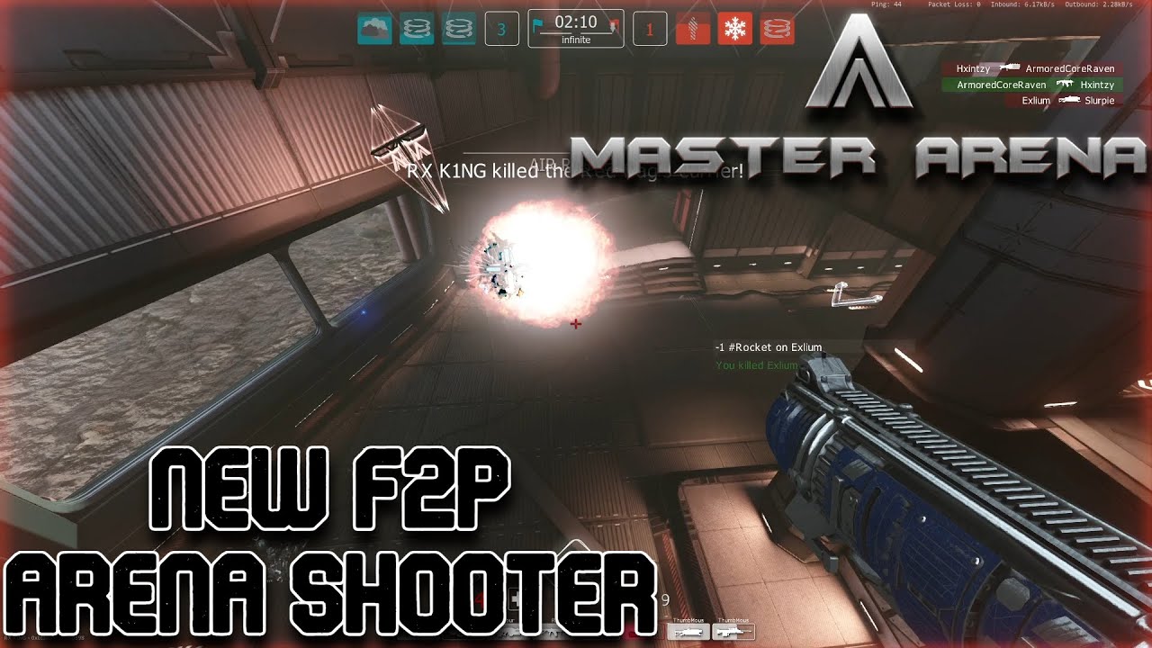 Hidden Gems: Master Arena - Free To Play Arena Shooter - YouTube