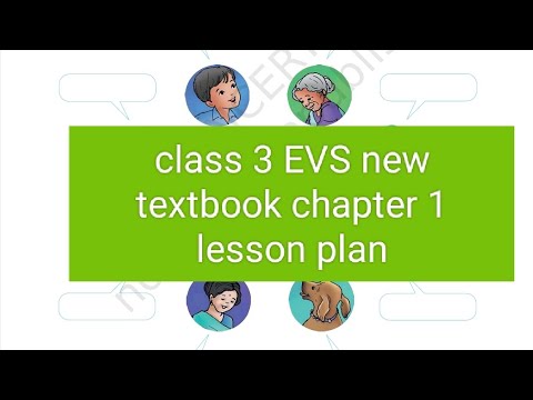 class 3 EVS new textbook chapter 1 lesson plan #letstalkwithmili #ncert ...