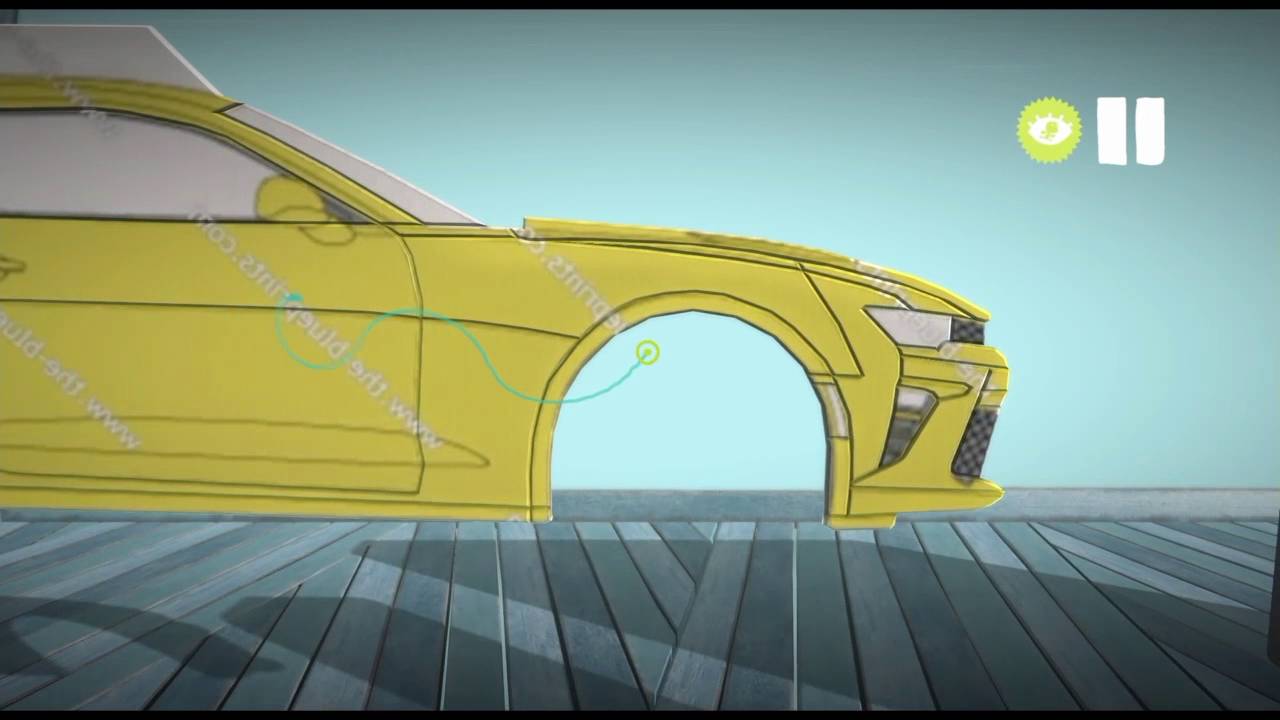 How to make a GOOD car in LBP3 PS4 part 1 | ft. 2016 Chevy Camaro - YouTube