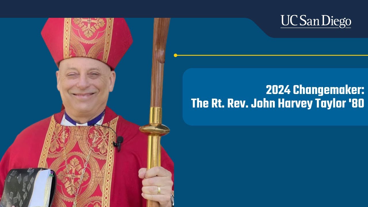 2024 Changemaker Award: The Rt. Rev. John Harvey Taylor '80 - YouTube