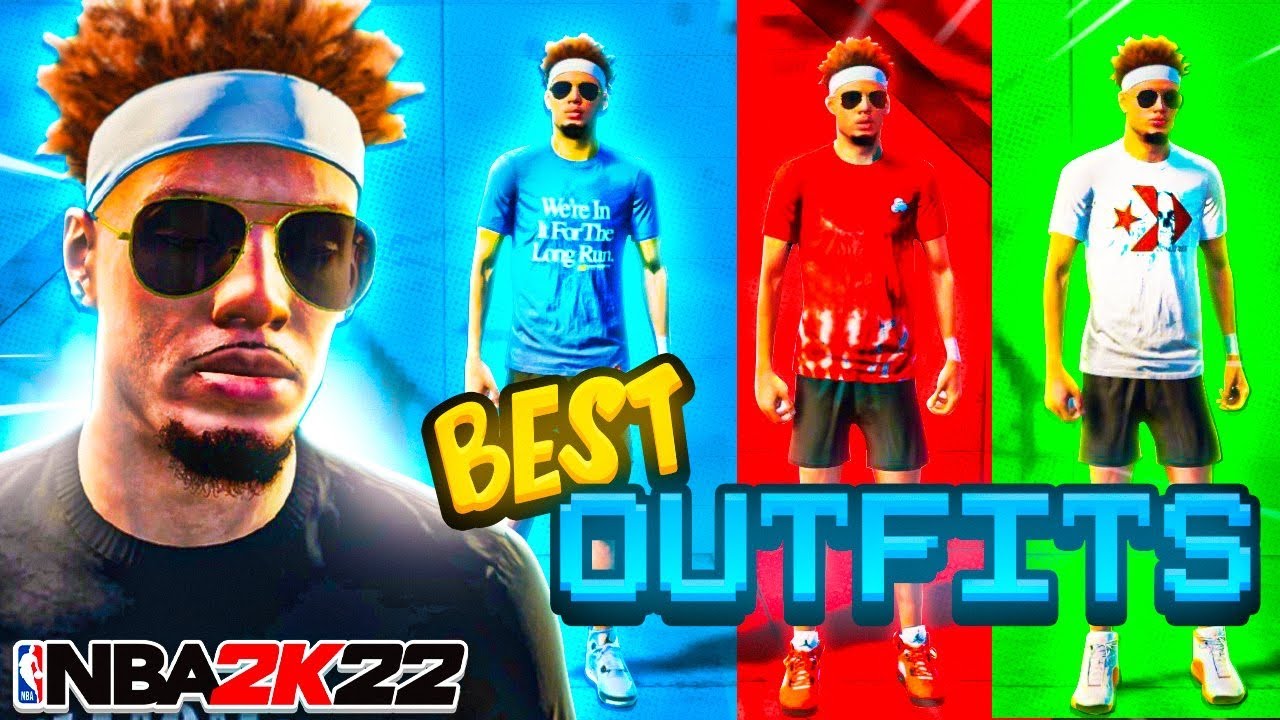 BEST DRIPPY OUTFITS ON NBA 2K22! LOOK LIKE A TRYHARD! HOW TO GET ...