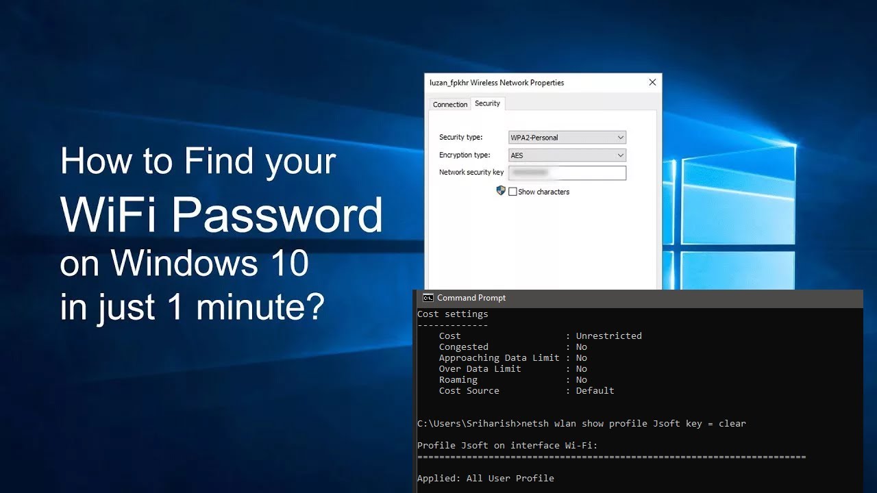 Manage wifi password windows 10 - lasopadome