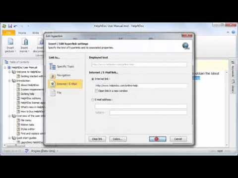 Use HelpNDoc's topic editor to write the documentation content - YouTube