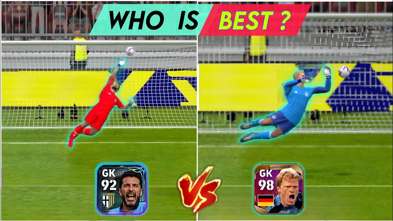 G. BUFFON vs O. KAHN Comparison | eFootball 2023 Mobile - YouTube