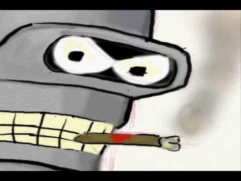 How to Draw Bender from Futurama - YouTube