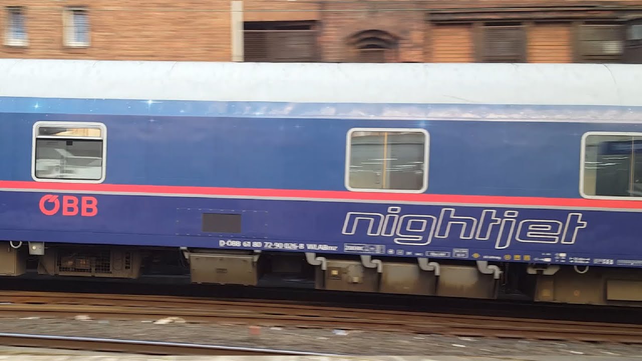 ÖBB Nightjet+Autoreisezugwagen in Hamburg Hbf:NJ40421/491 Innsbruck Hbf ...