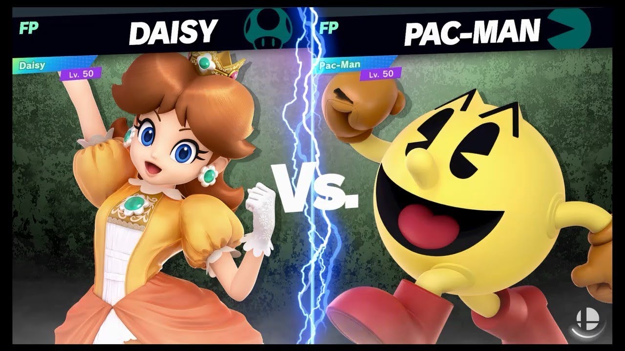Super Smash Bros Ultimate Amiibo Fights Request #82 Daisy vs Pac Man ...